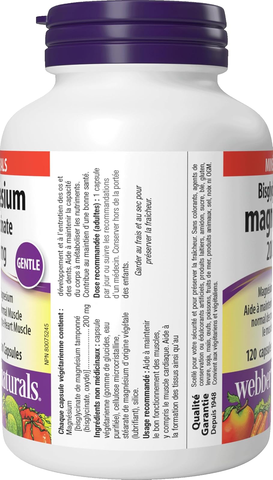 Webber Naturals magnesium for daily wellness