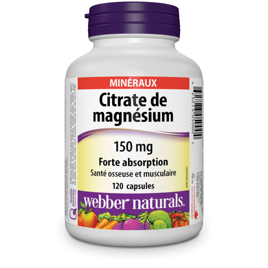 Webber Naturals magnesium supplement