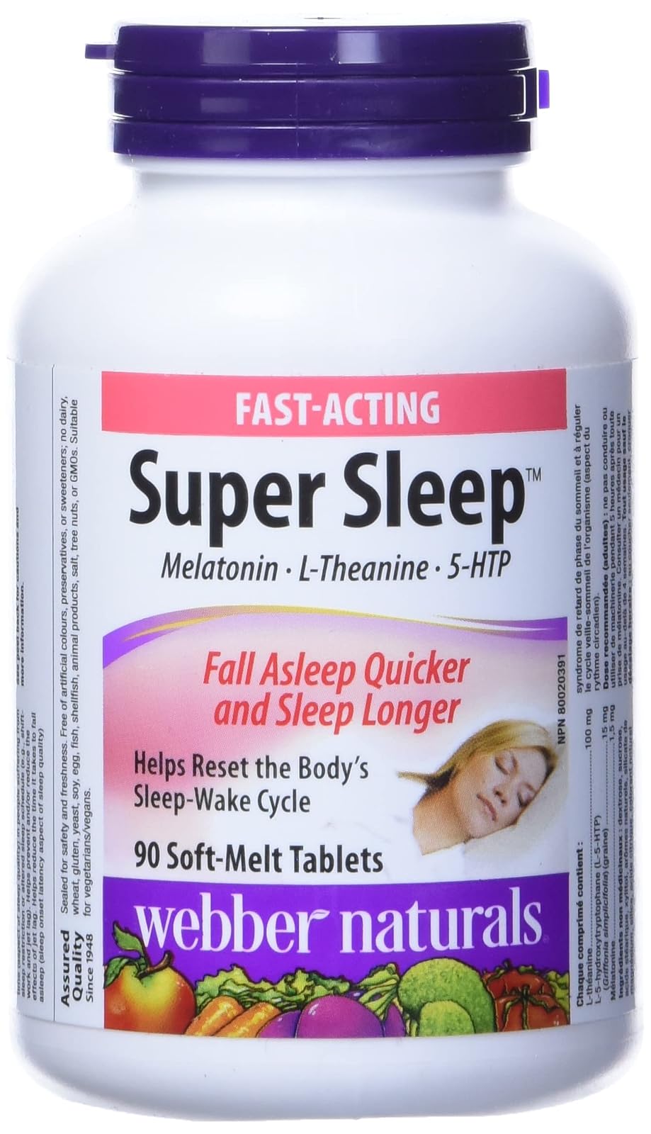 Webber Naturals melatonin sleep aid