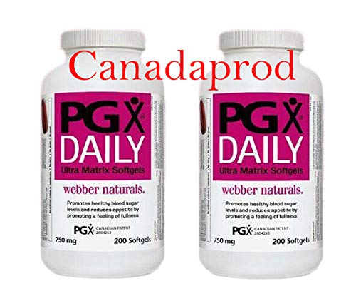 Webber Naturals PGX Daily softgels for appetite control