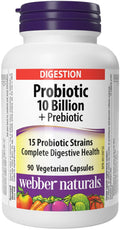 Webber Naturals probiotic 10 billion capsules