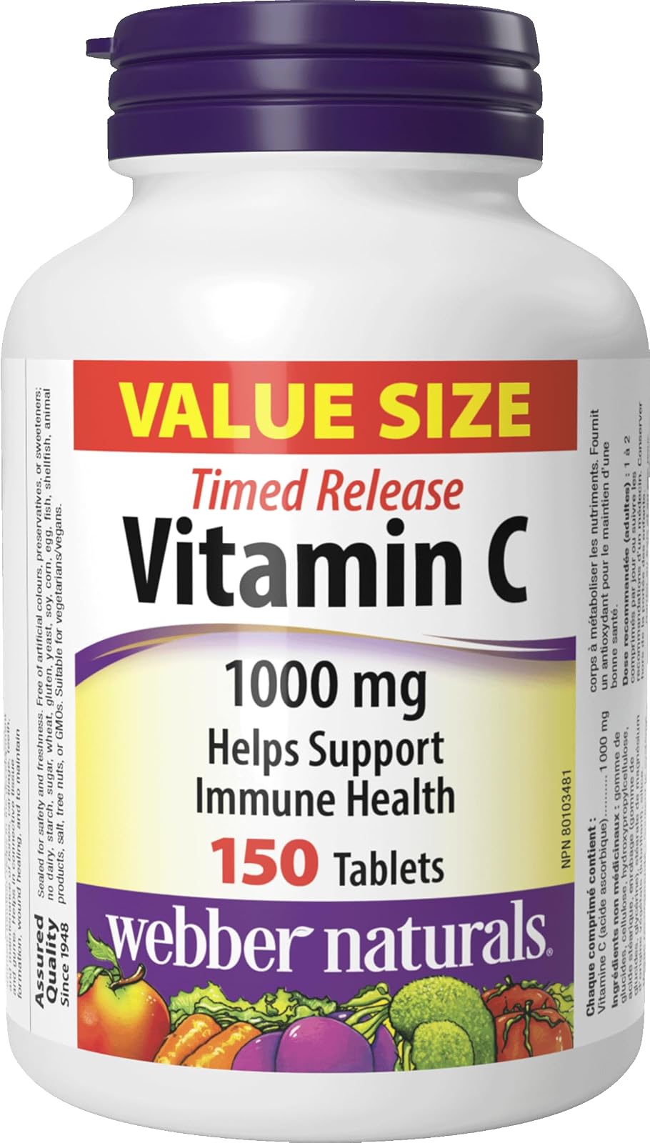 Webber Naturals timed release vitamin C