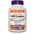 Webber Naturals vitamin b complex tablets