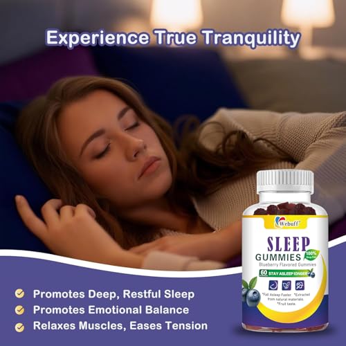 Webuff gummies promote better sleep