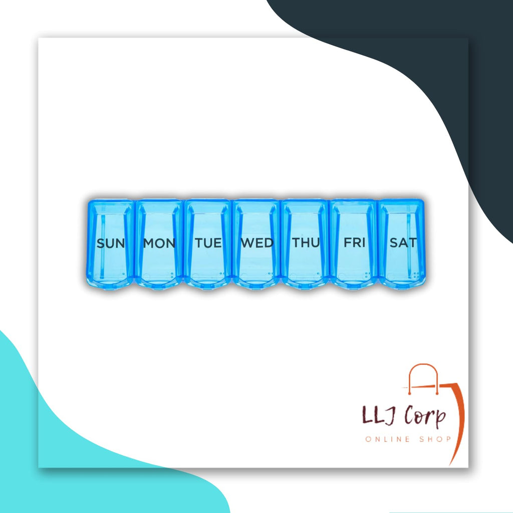 Weekly pill planner included