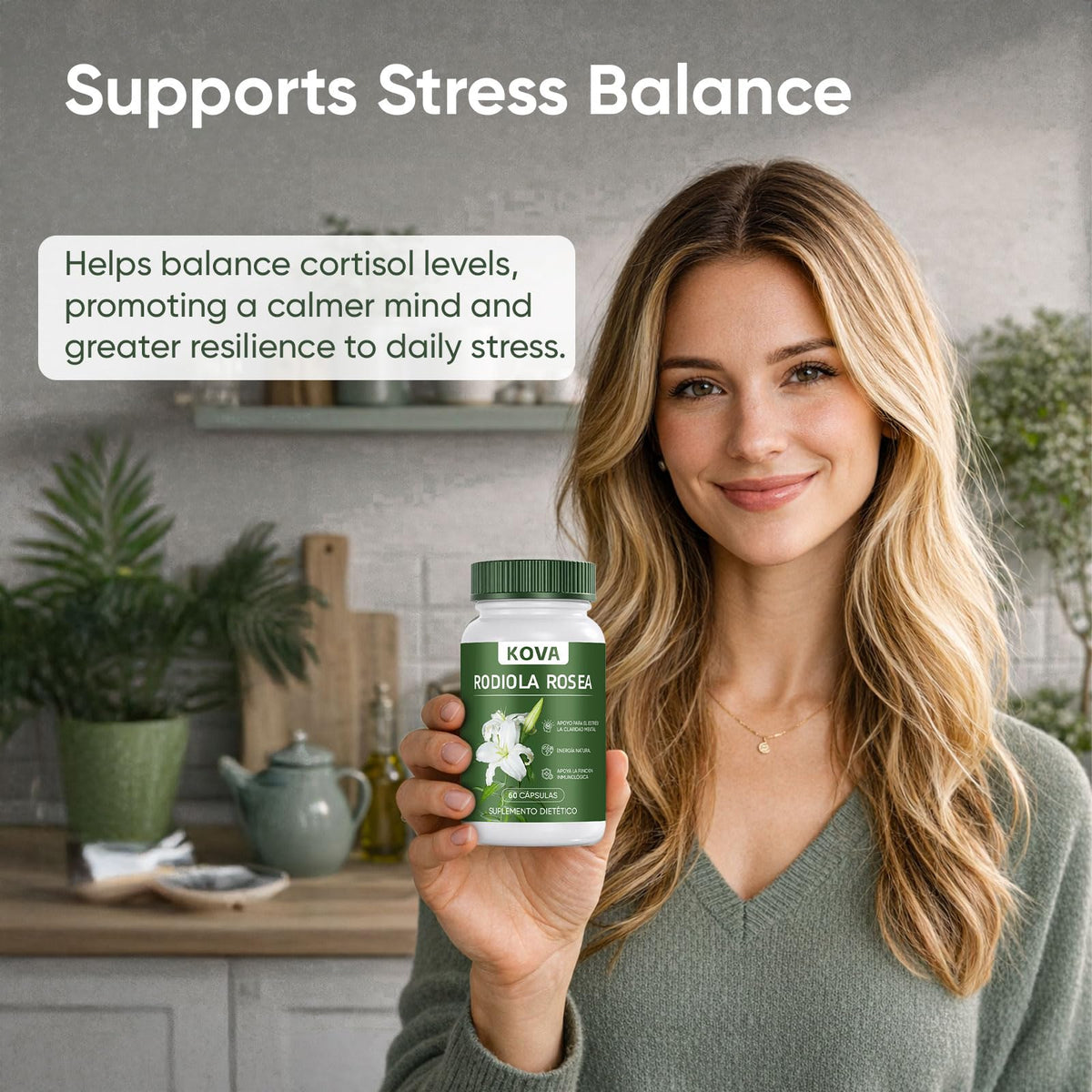 WEERSHUN Rhodiola capsules for improved focus