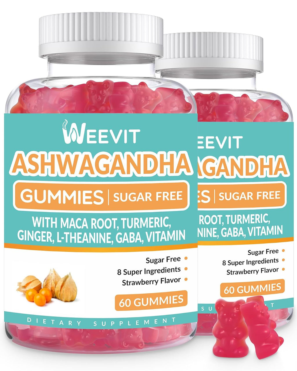 WEEVIT ashwagandha gummies for stress relief