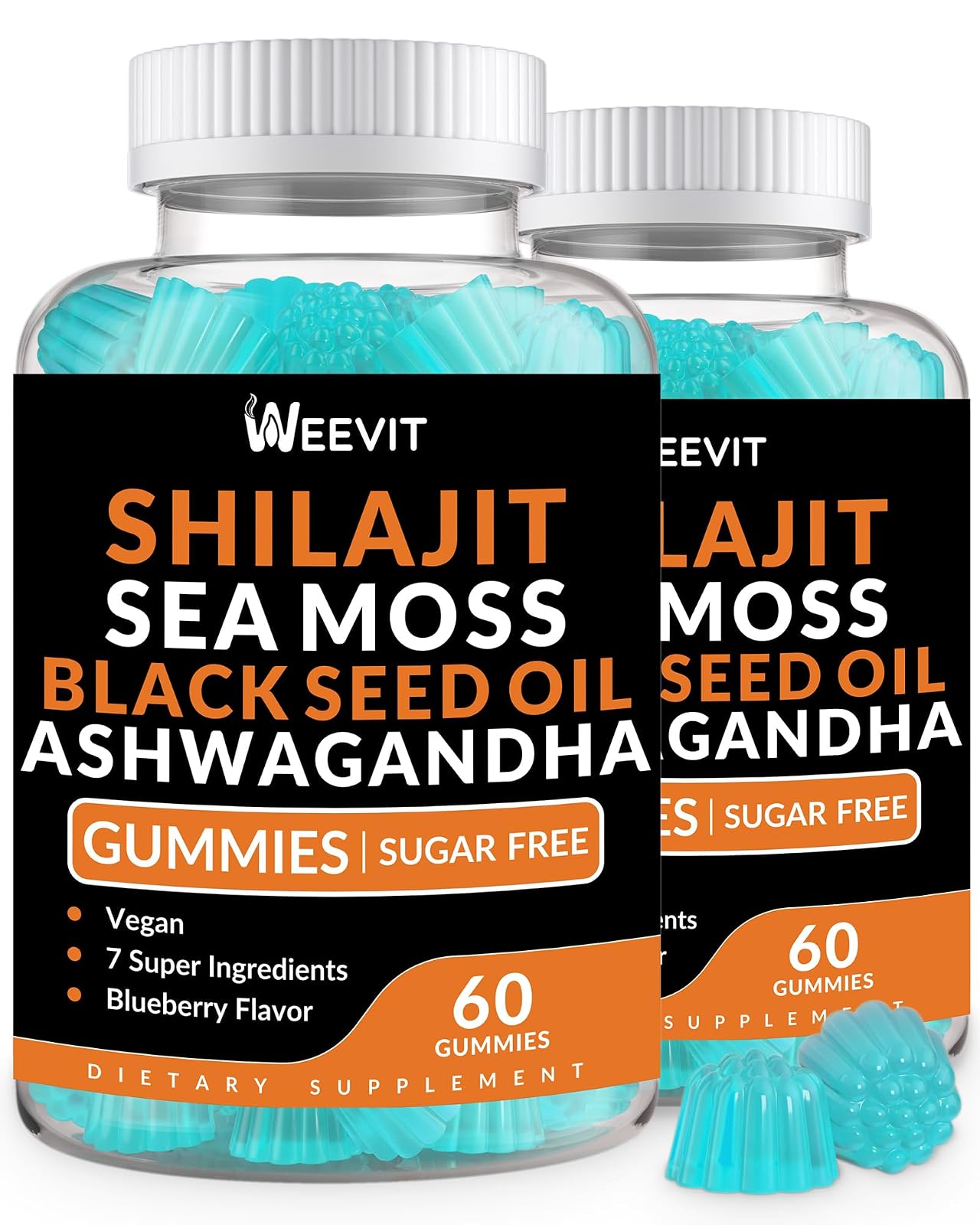 WEEVIT Ashwagandha gummies for stress relief