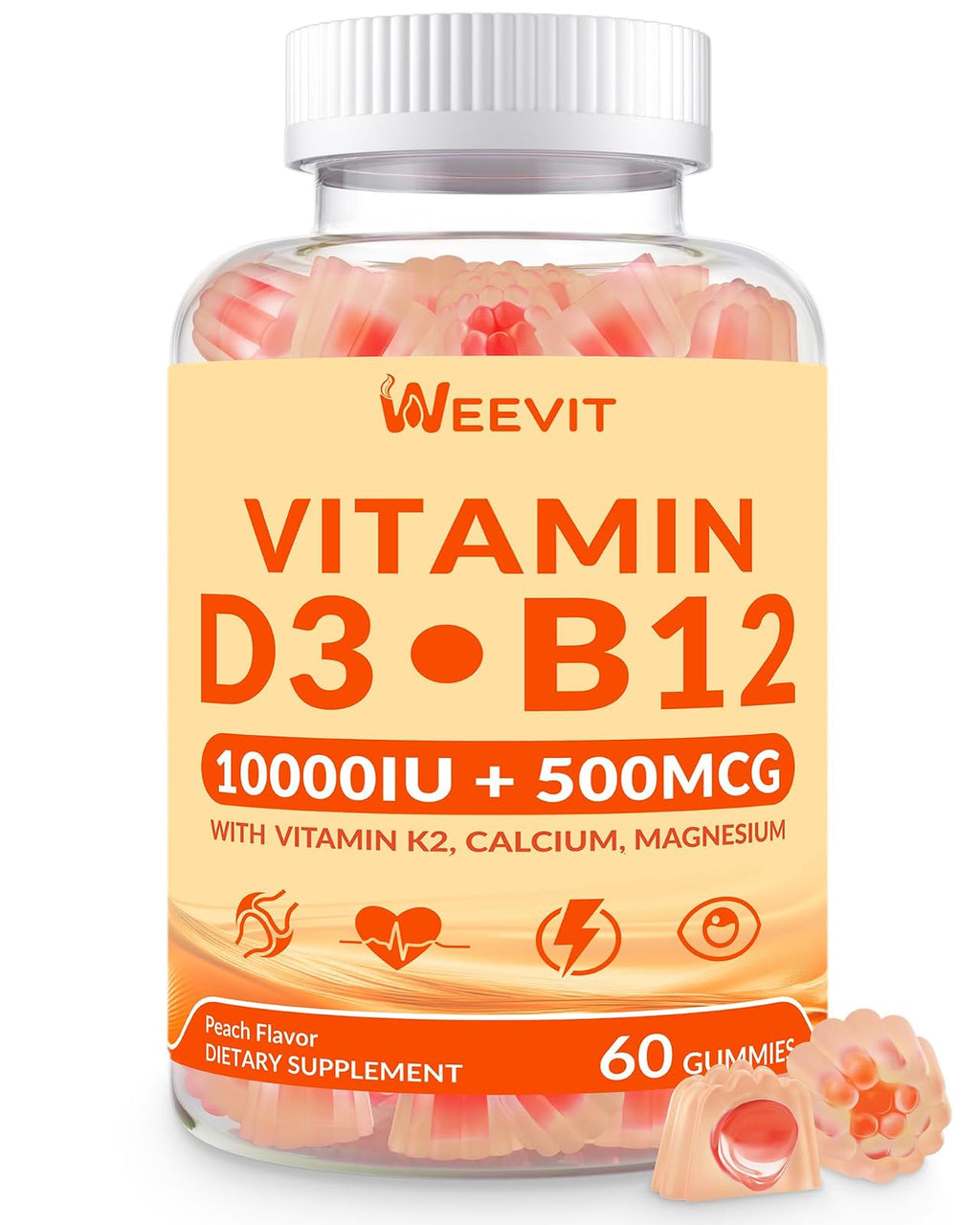 WEEVIT Vitamin B12 gummies for energy