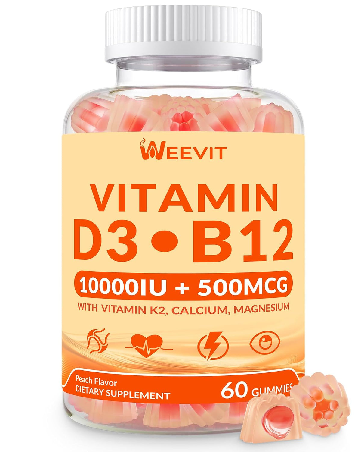 WEEVIT Vitamin B12 gummies for energy