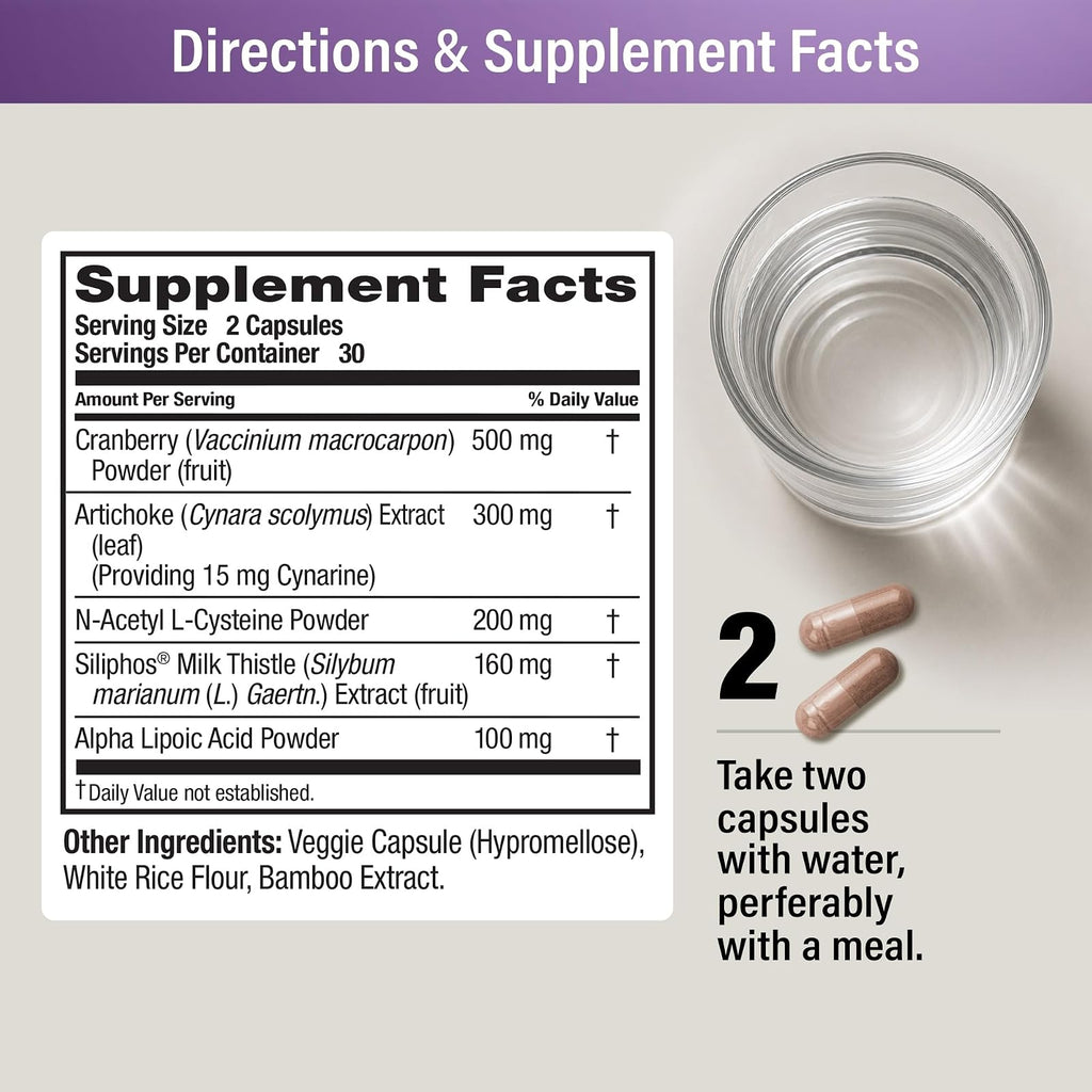 Weider herbal liver and kidney support