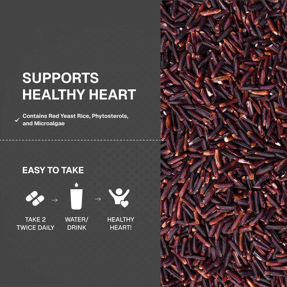 Weider Red Yeast Rice for overall vitality