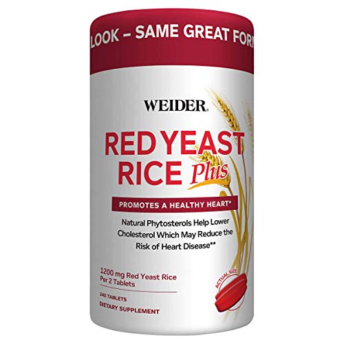 Weider Red Yeast Rice health benefits
