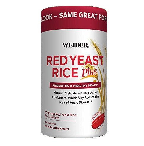 Weider Red Yeast Rice supplement benefits