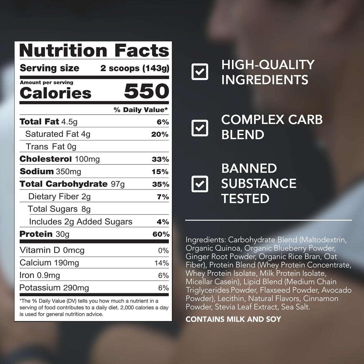 weight gainers for muscle growth
