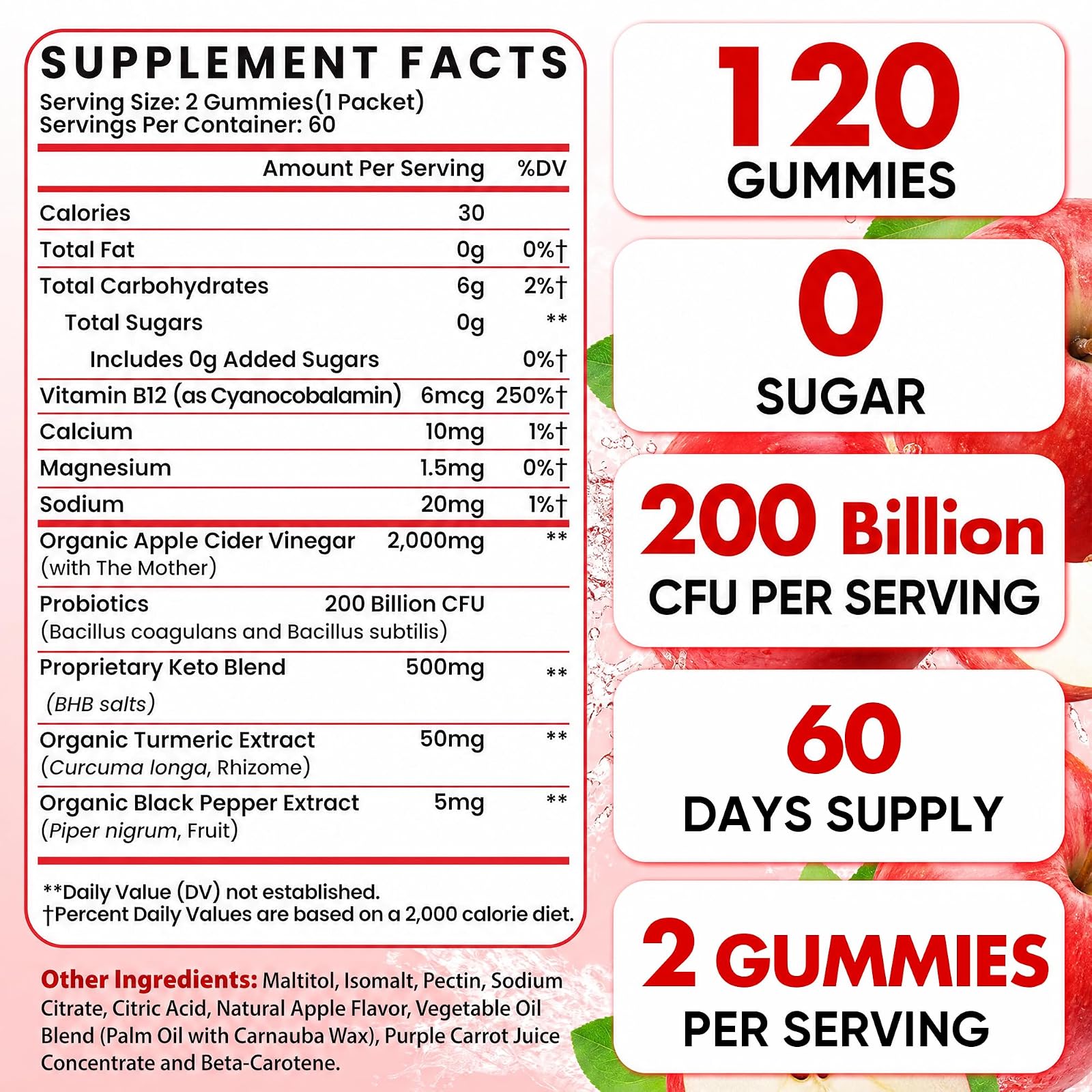 weight management apple cider vinegar gummies