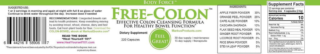weight management colon support supplement