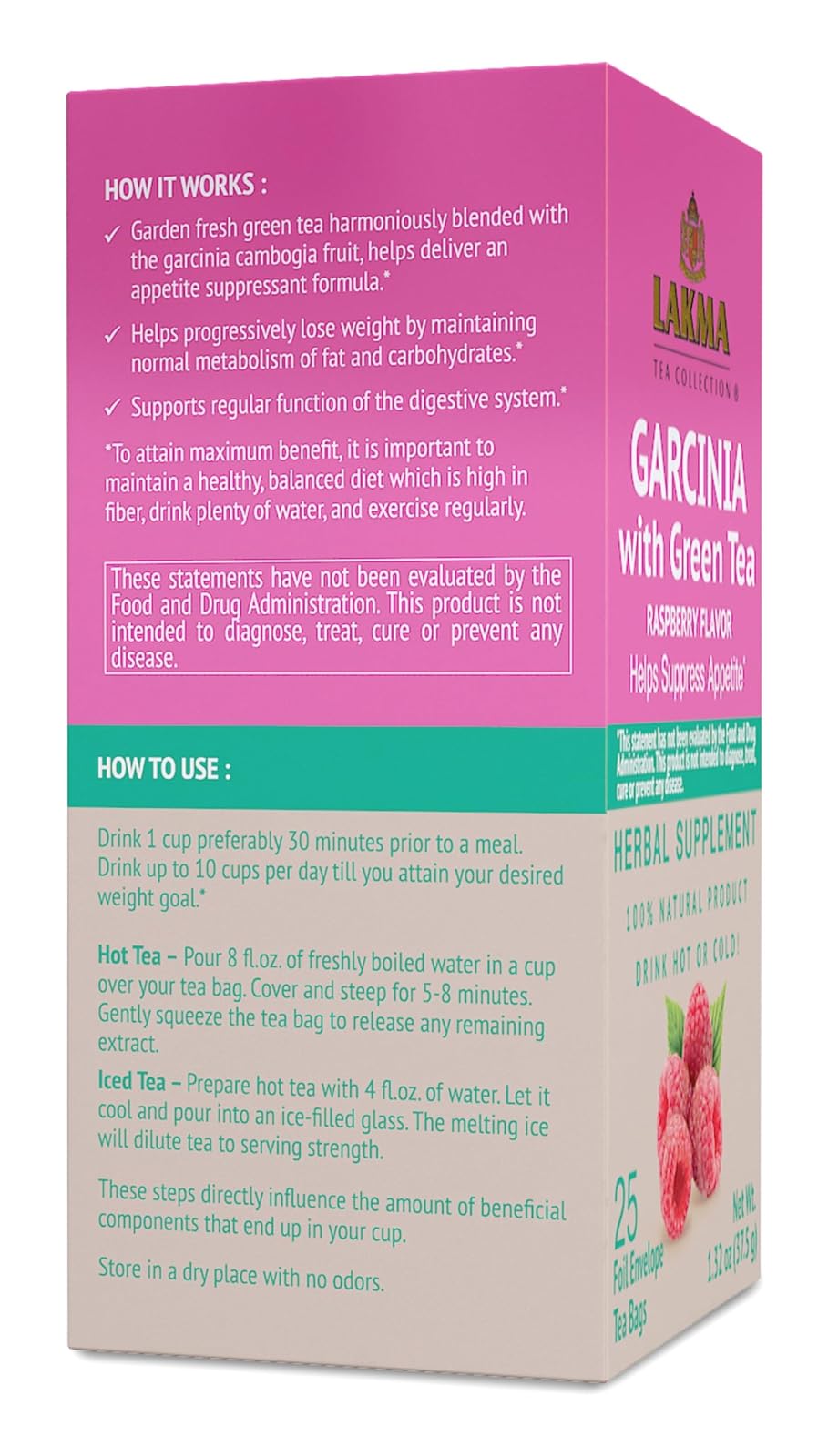 Weight management herbal tea blend