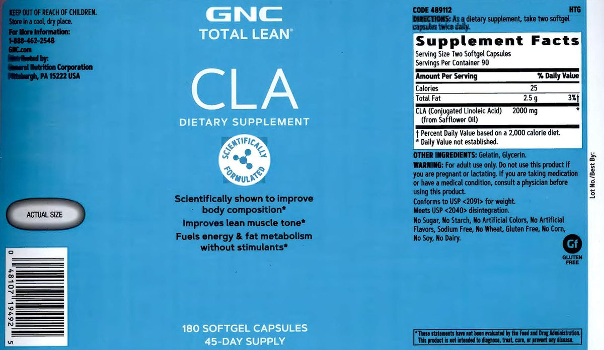 weight management support with CLA