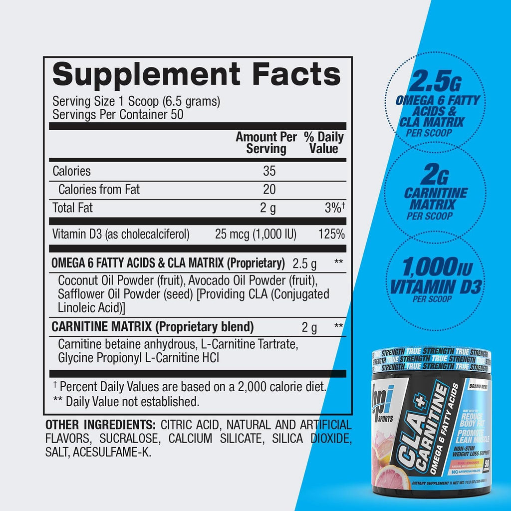 Weight management with CLA+Carnitine
