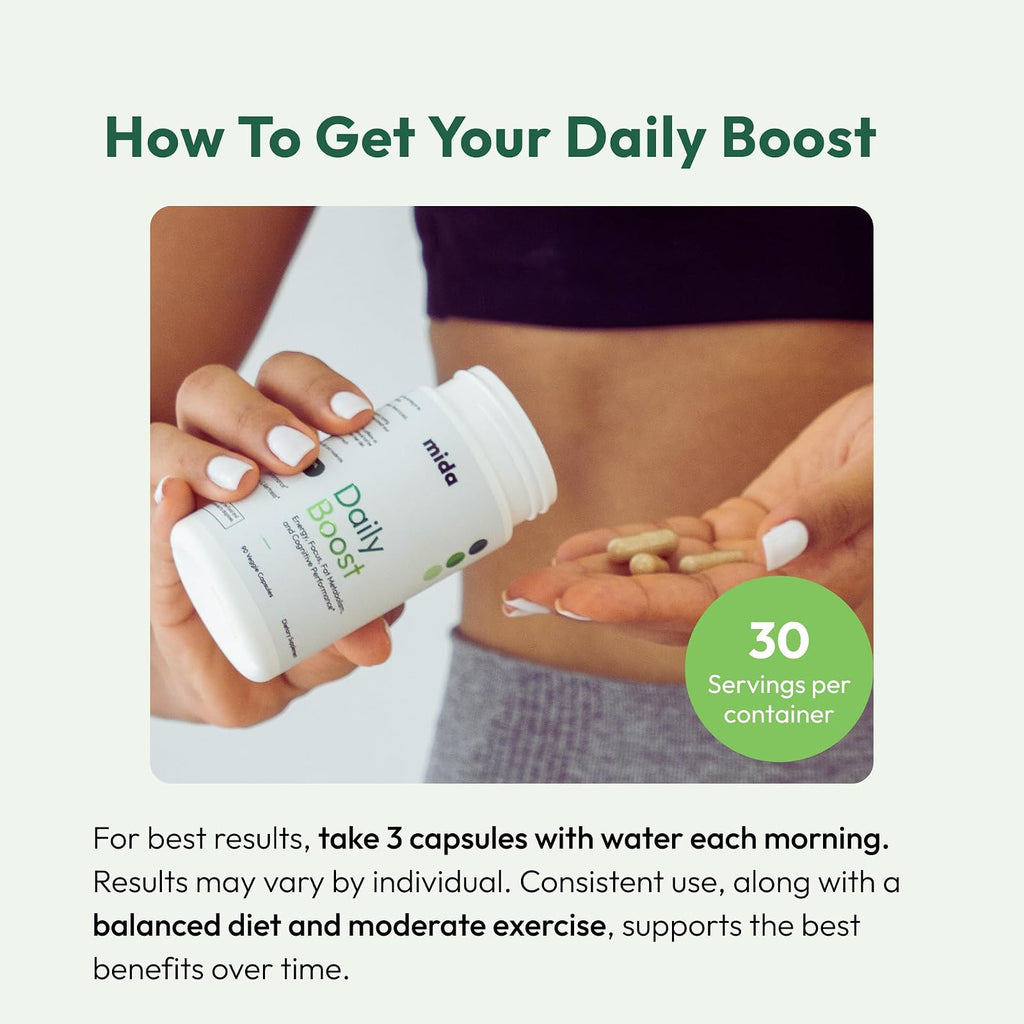 Weight management with Daily Boost fat burners