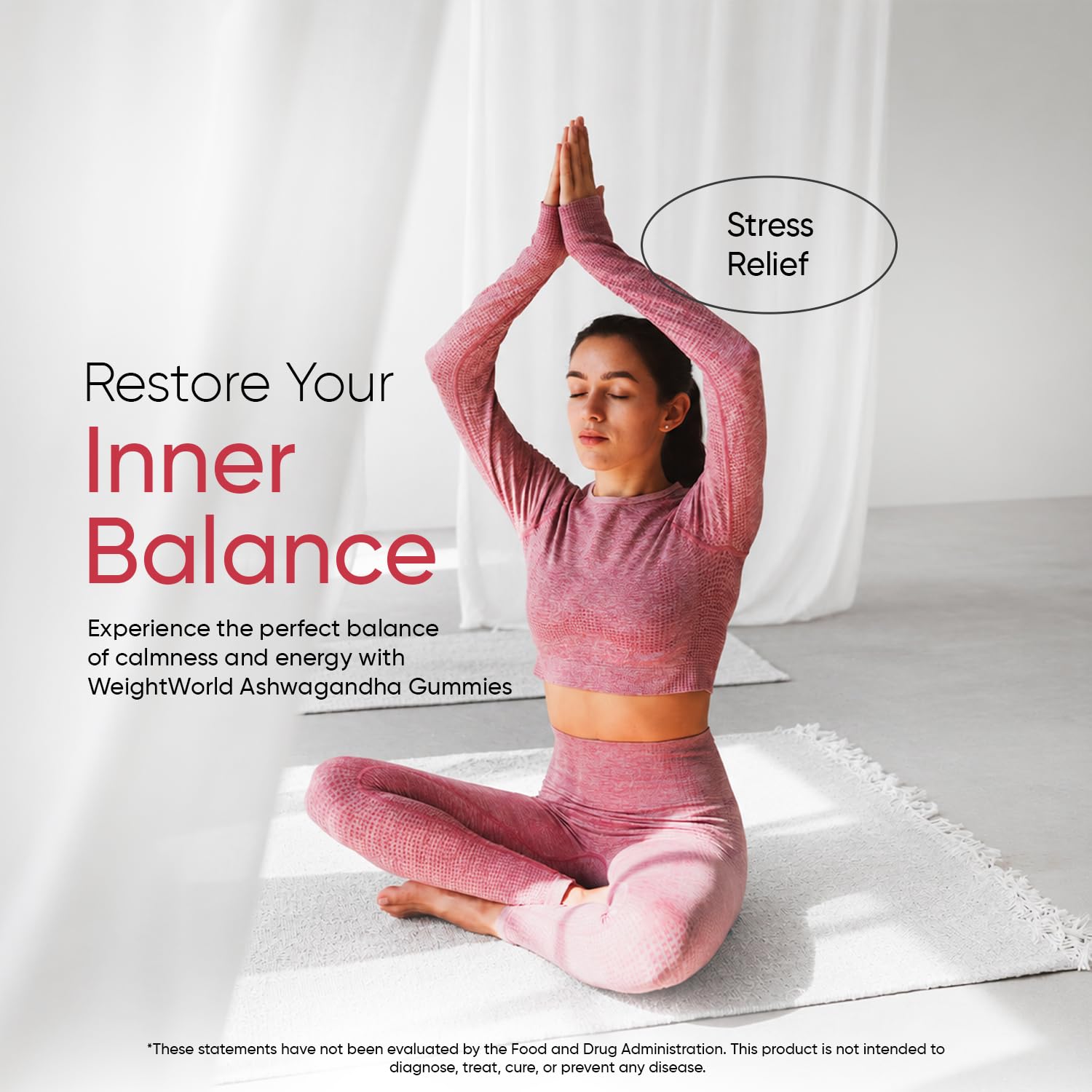 WeightWorld ashwagandha gummies for mood support