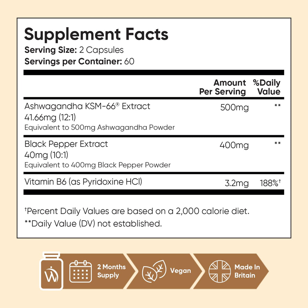 WeightWorld herbal stress support capsules