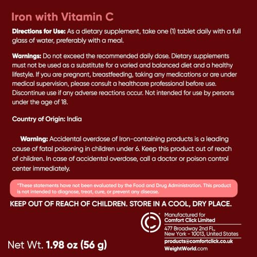 WeightWorld iron for healthy blood