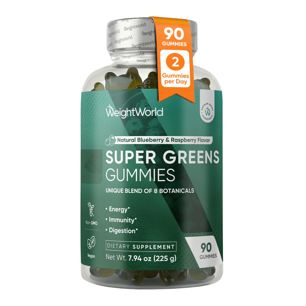 WeightWorld Super Greens gummy multivitamin