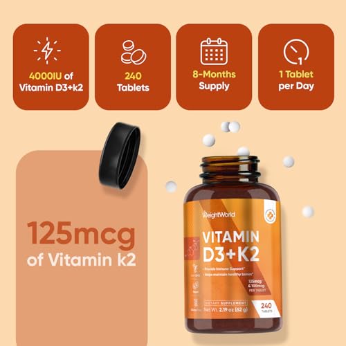 weightworld vitamin d3 k2 benefits