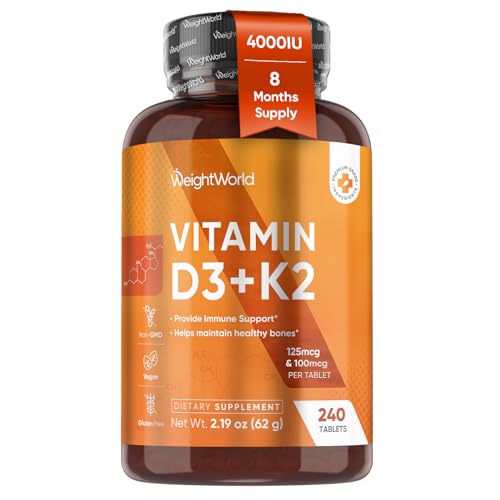 weightworld vitamin d3 k2 softgels
