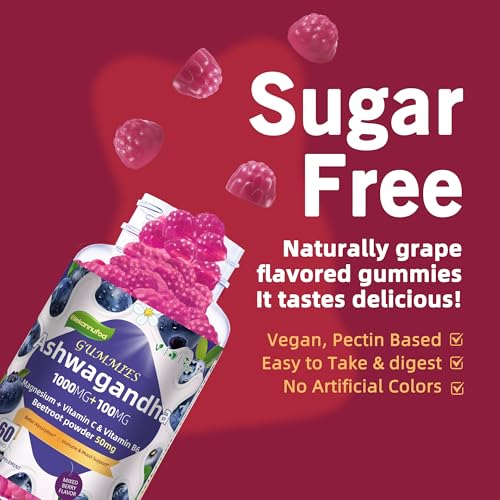 Wekannufod ashwagandha gummies for mood support