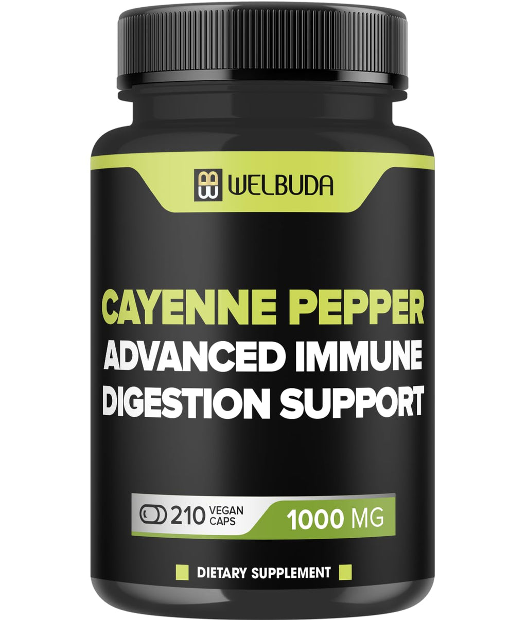 Welbuda cayenne pepper extract capsules