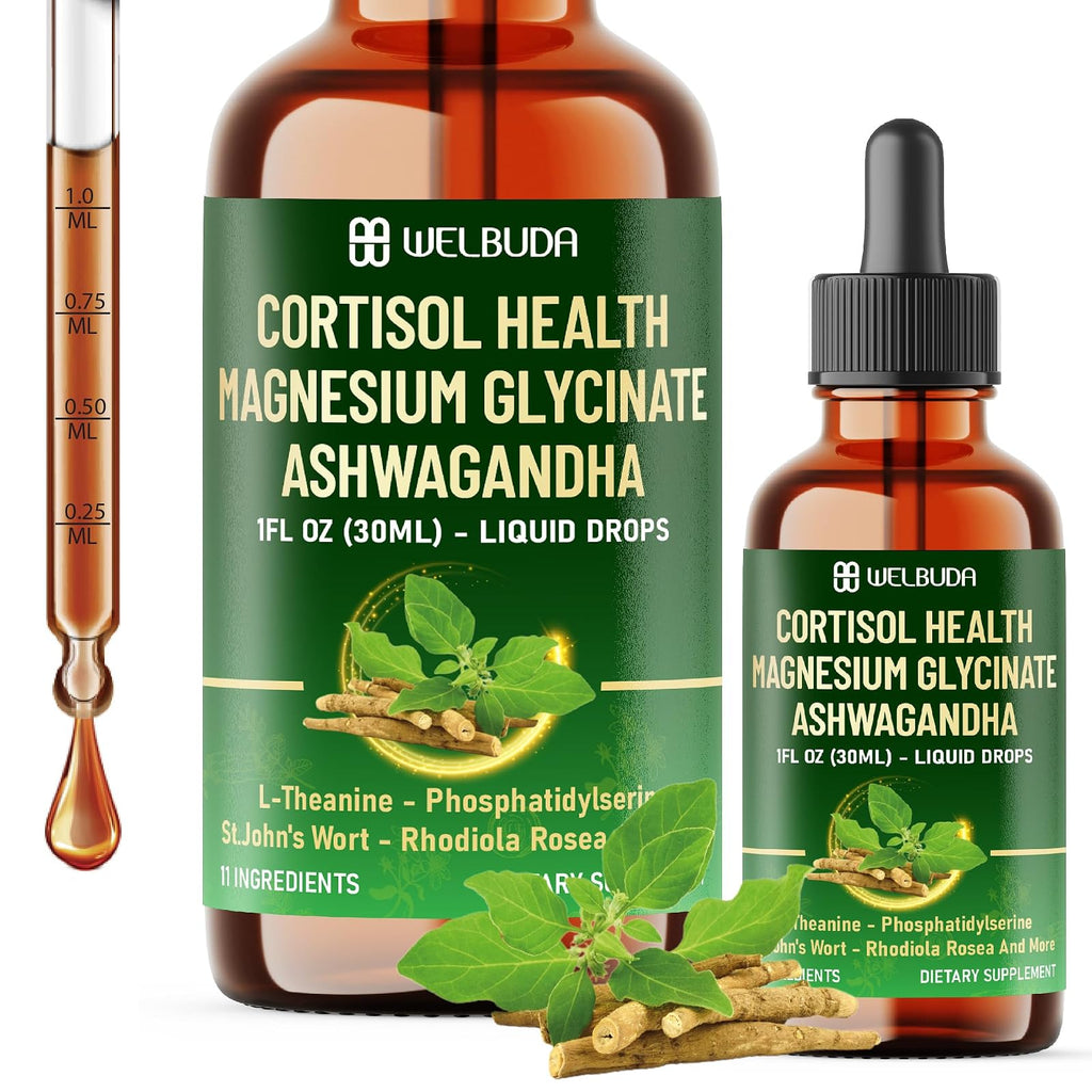 WELBUDA cortisol liquid supplement benefits