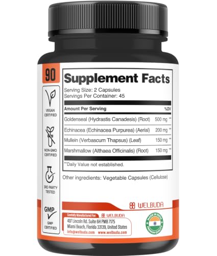 WELBUDA echinacea for overall health