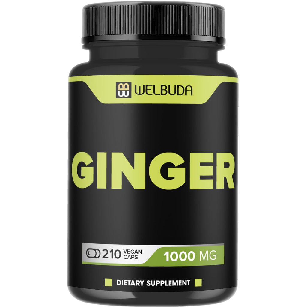 WELBUDA ginger capsules for digestion