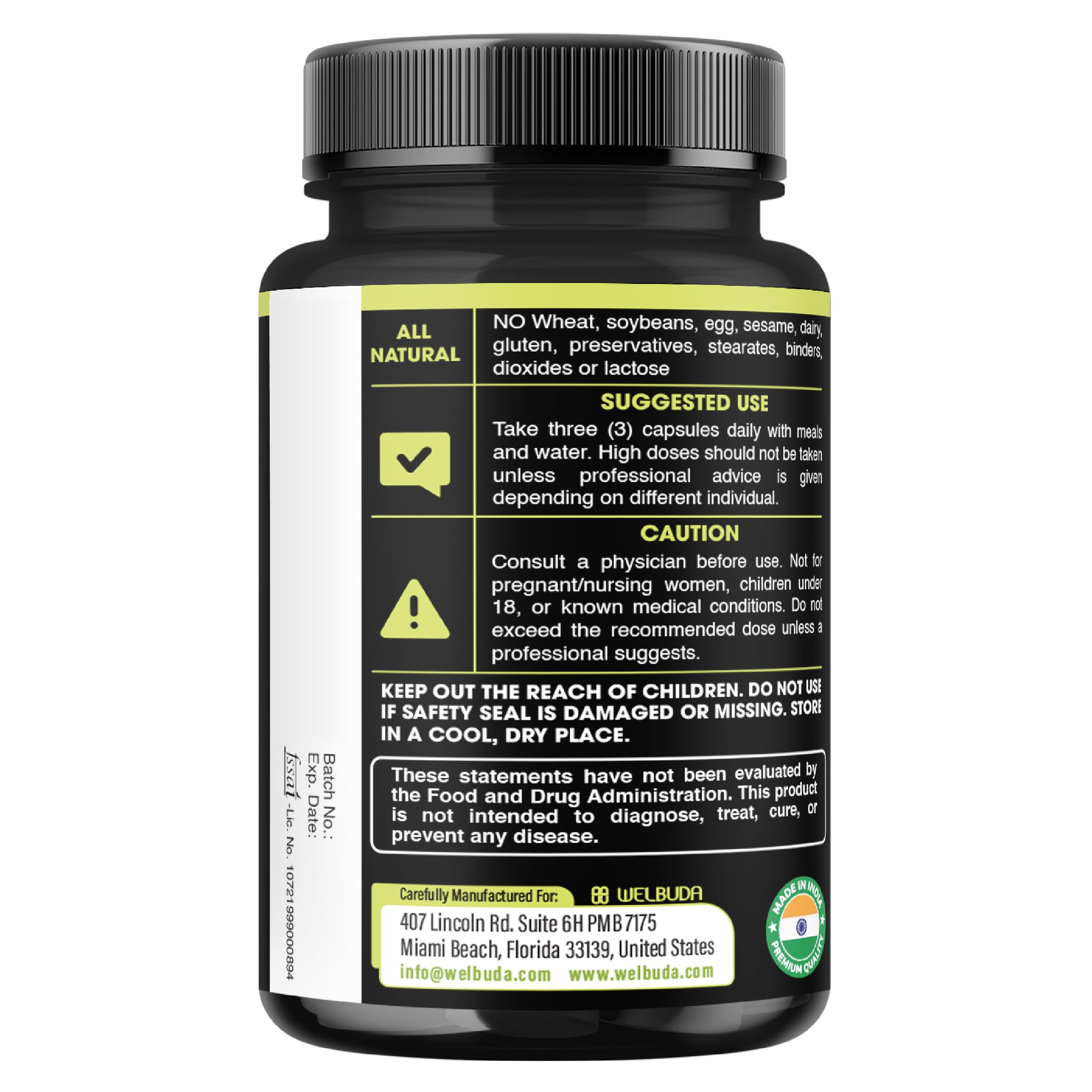 WELBUDA milk thistle for daily health