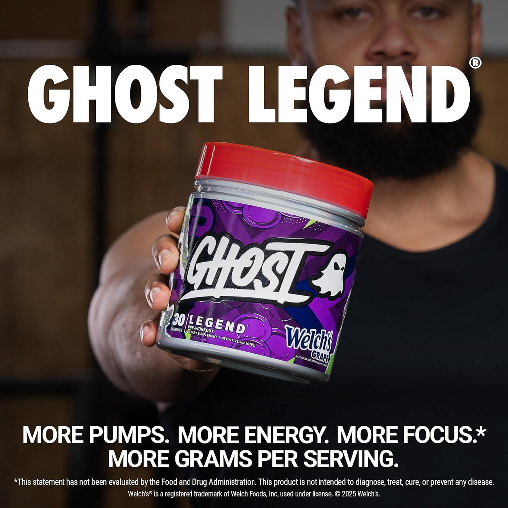 Welch's grape flavour pre-workout boost