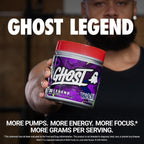 Welch's grape flavour pre-workout supplement