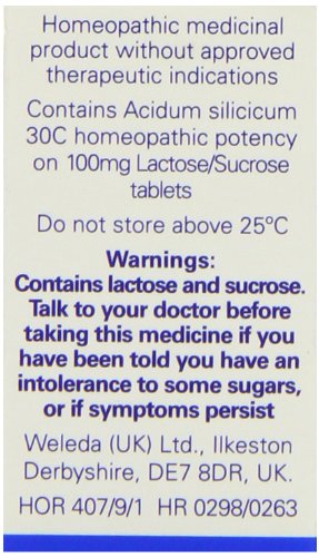Weleda Silicea for skin health