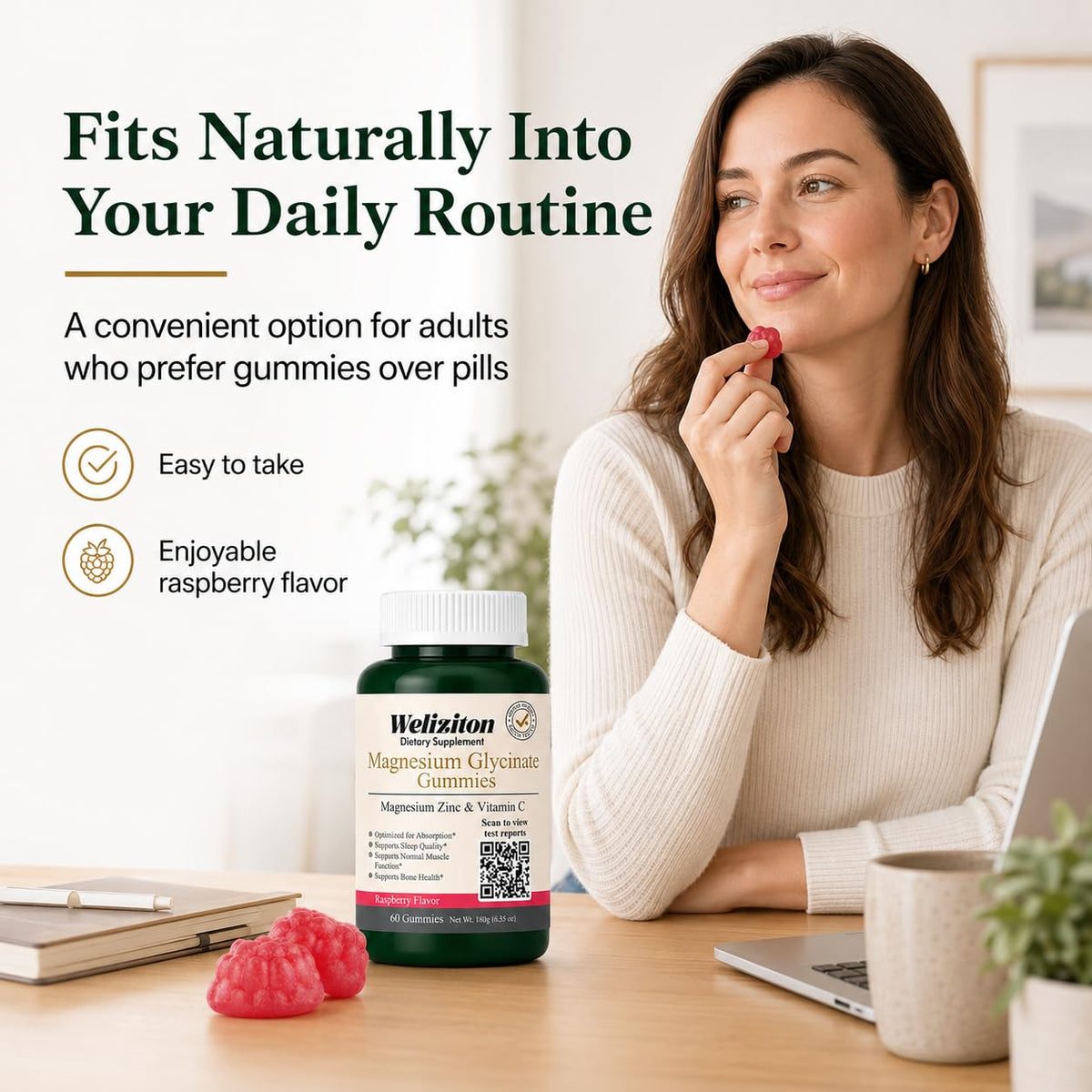 Weliziton gummies for stress relief and calm