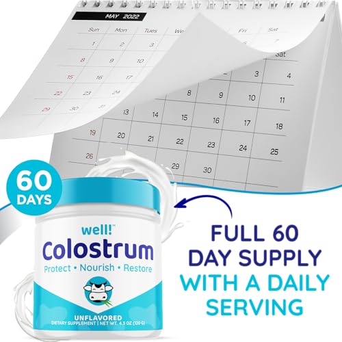 well! colostrum for holistic health