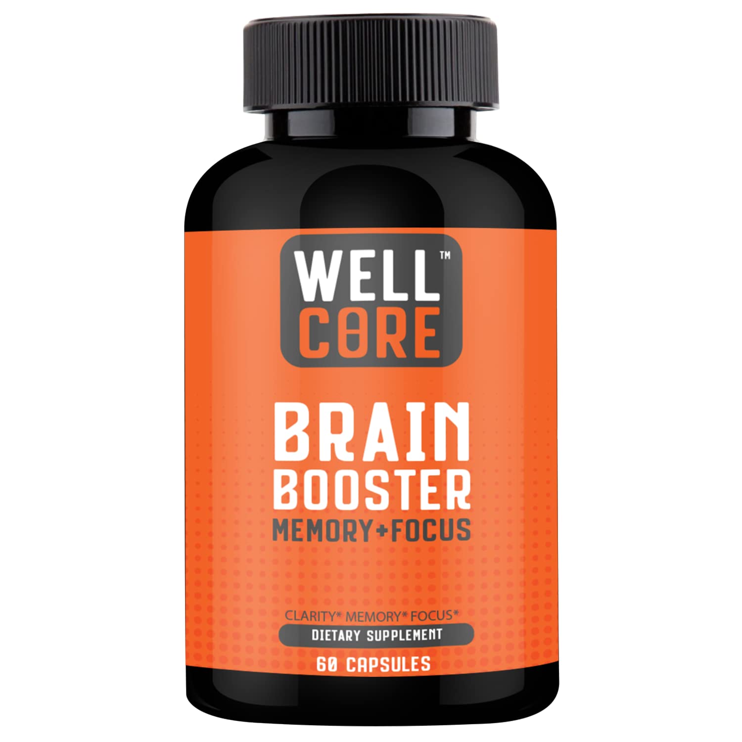 WELL CORE Brain Booster capsules for focus