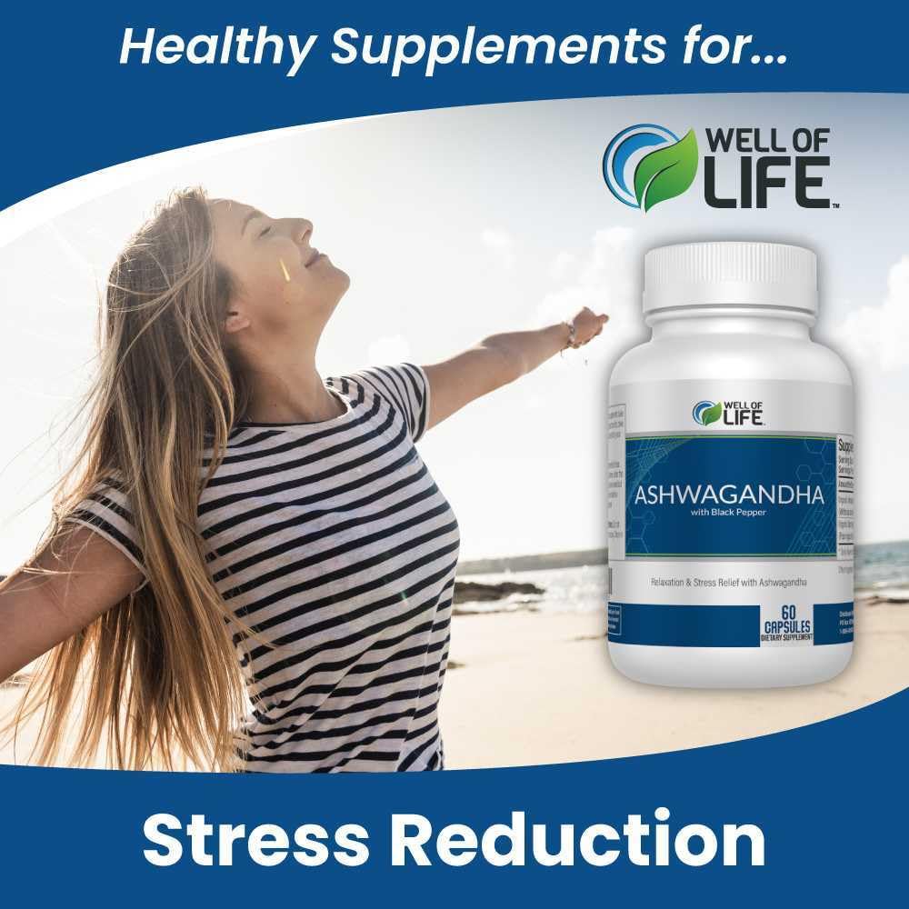 Well of Life adaptogenic Ashwagandha benefits