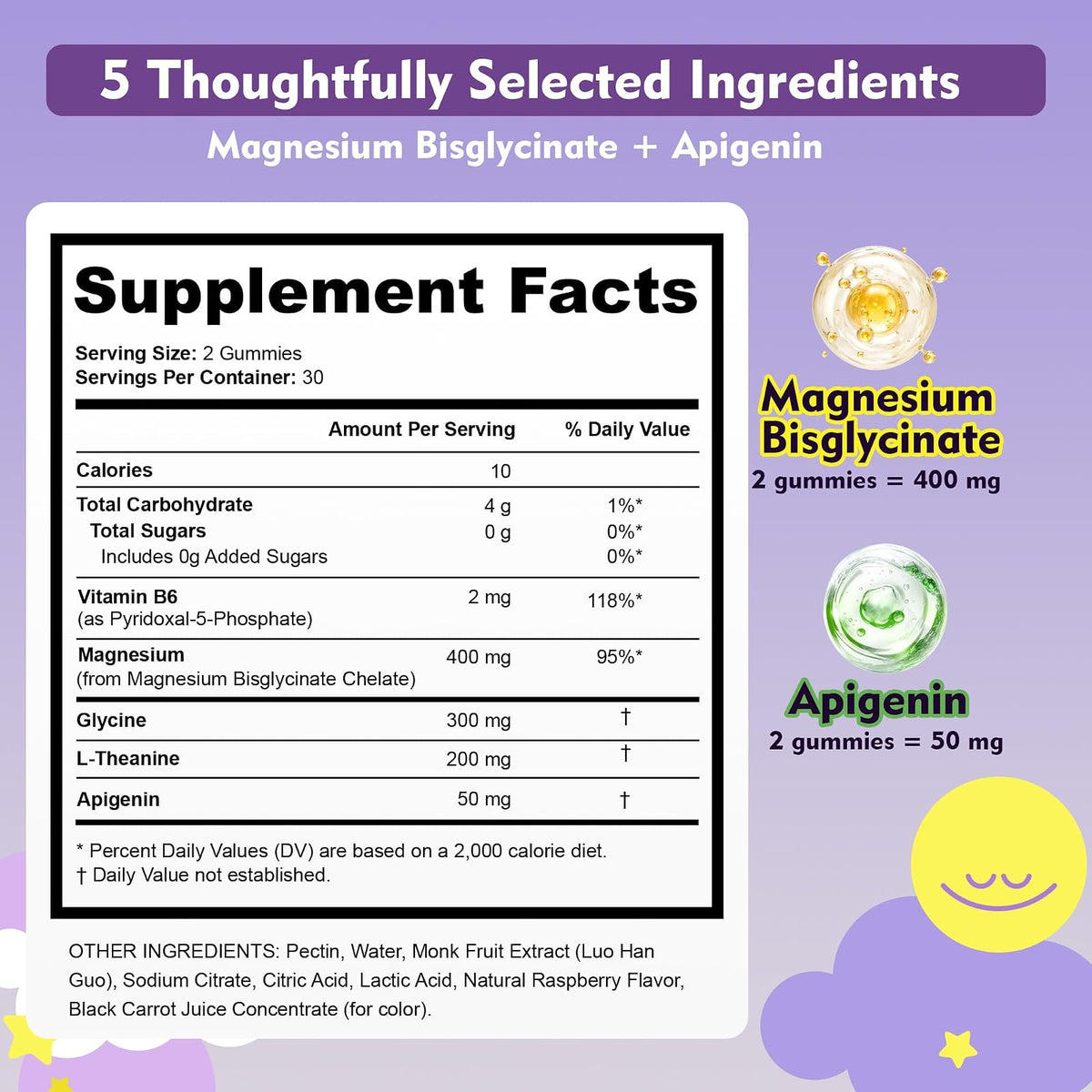 Well&Whole magnesium gummies with apigenin