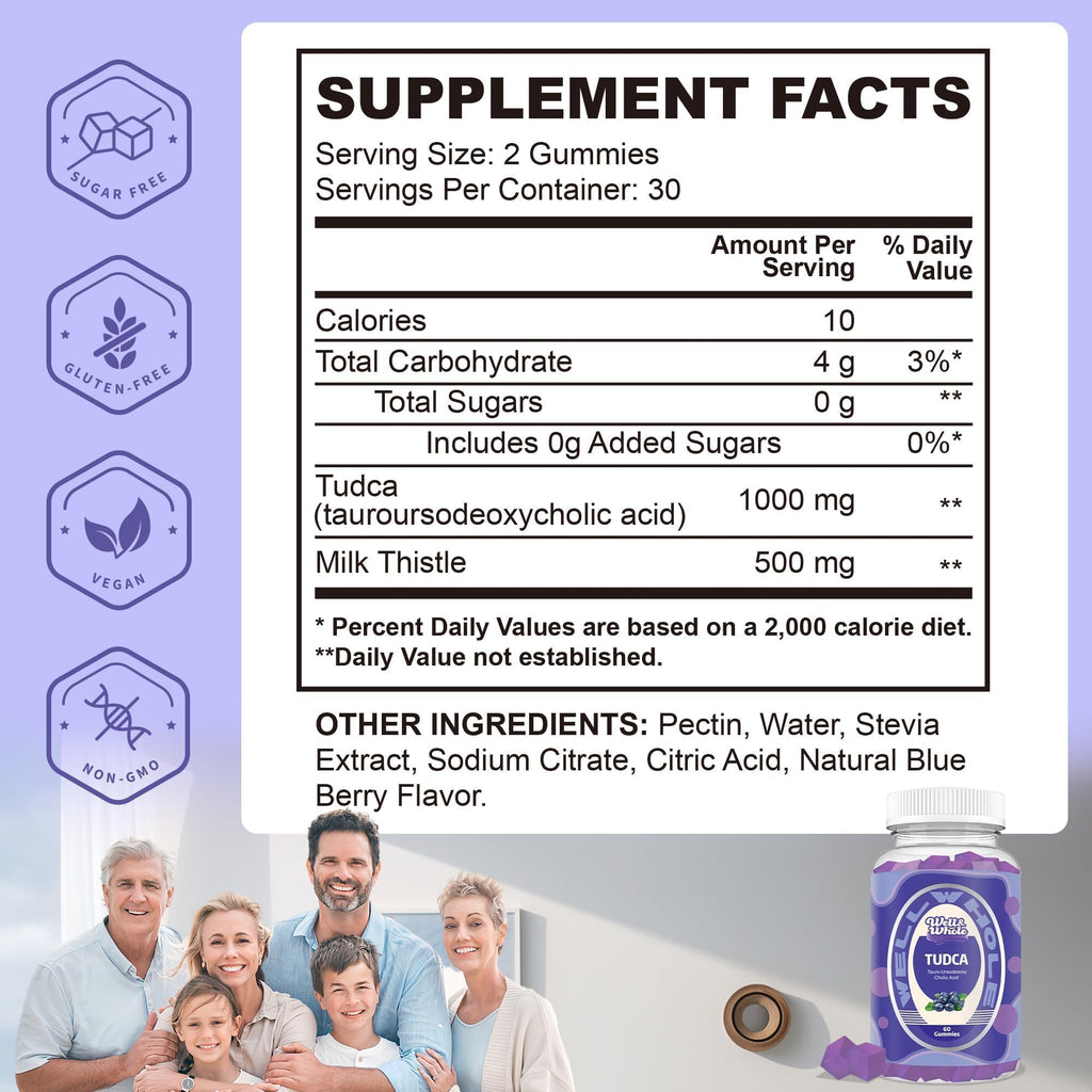 Well&Whole milk thistle for digestive health