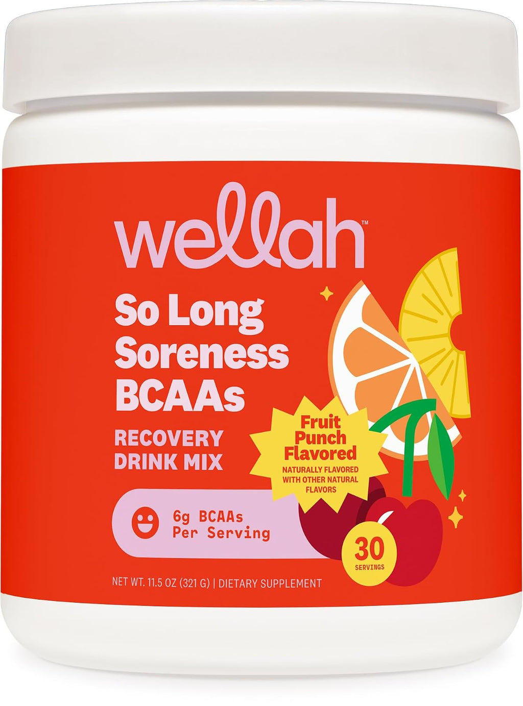 Wellah BCAAs Powder for muscle recovery