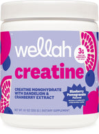 Wellah creatine blueberry pomegranate powder