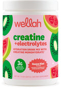 Wellah creatine electrolyte powder guava kiwi
