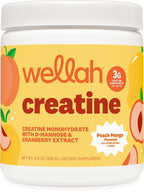 Wellah creatine for women peach mango